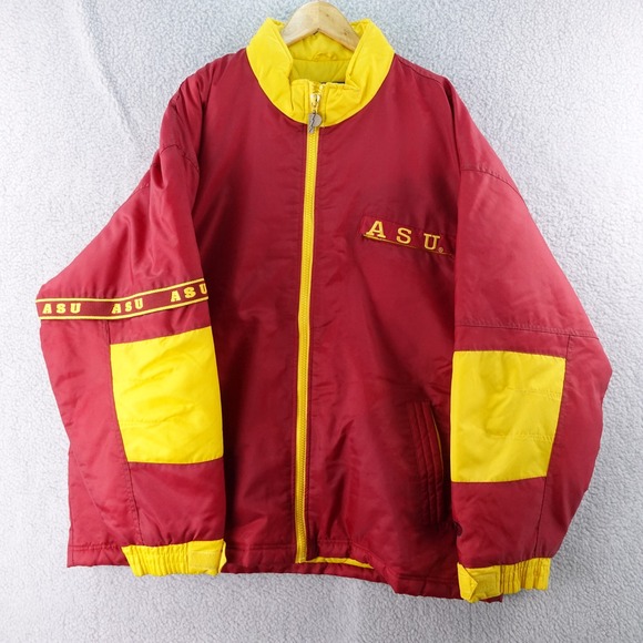 Pro Player | Jackets & Coats | Vintage Arizona State Sun Devils Asu Pro ...